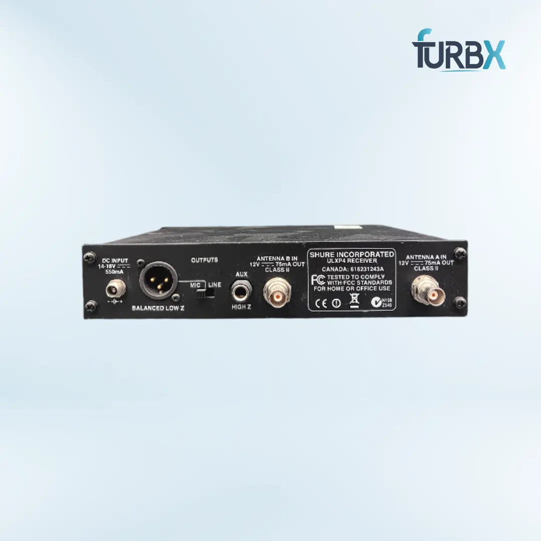 Shure ULXP4-M1 Wireless Receiver 662-698 MHz (Without Antenna & Adapte ...
